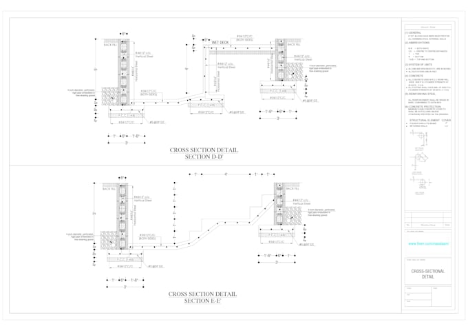 Do the structural design and drafting of swimming pool by Masalaam | Fiverr