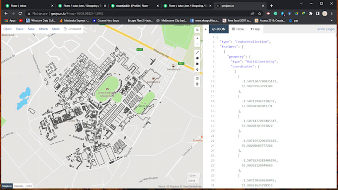 Convert autocad drawings to geocoded format shapefl geojson by Tutor_ben | Fiverr