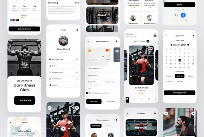 Create mobile app uiux design by Muslim100 | Fiverr