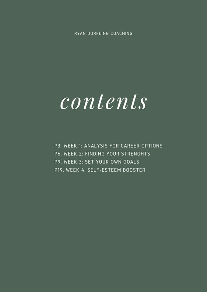 Sell a 4 week life coaching program by Ryanfearless | Fiverr