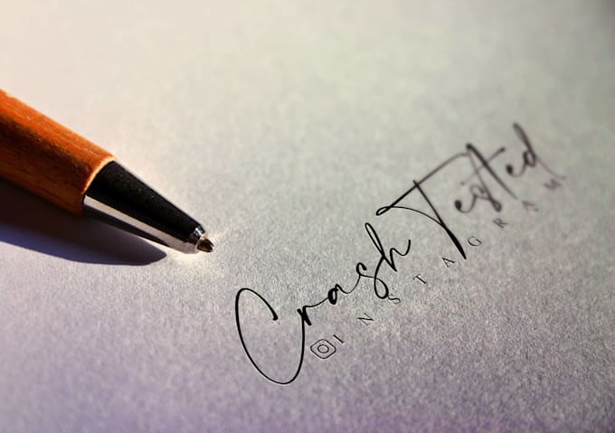 Design a classy signature with 3d mockup by Mdmarzuq | Fiverr