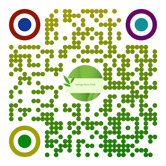 Make unique and amazing qr code for you by Omegapeaceclub | Fiverr