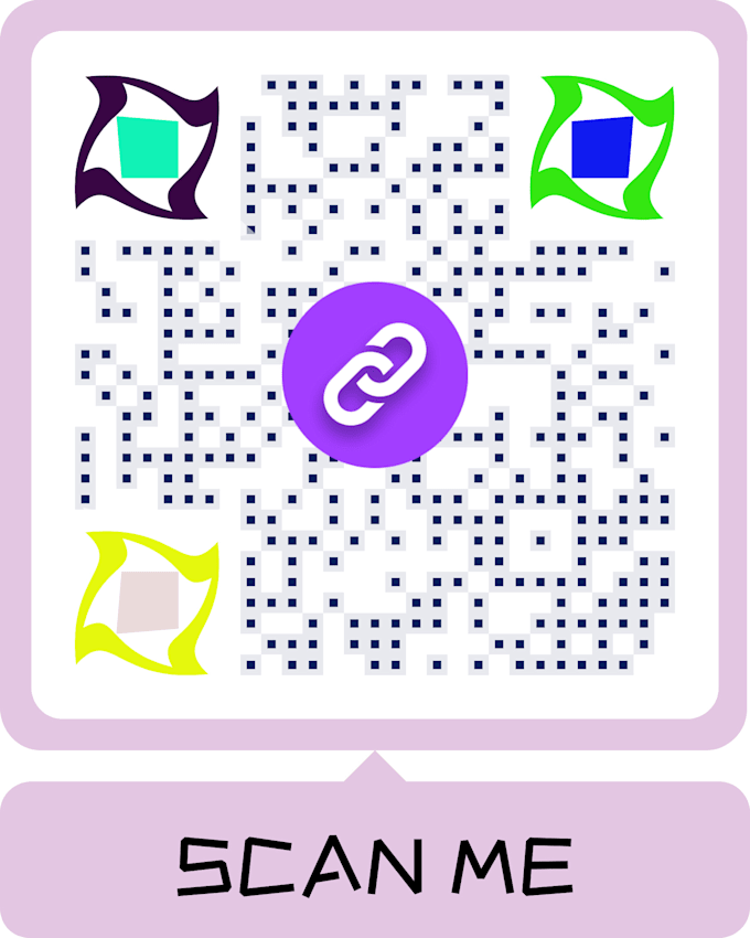 Design a simple qr code with your brand logo in middle by ...