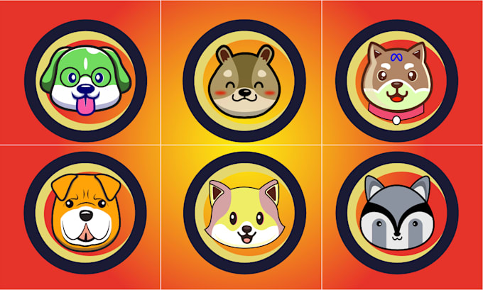 Design a meme crypto cryptocurrency logo token coin with animal by ...