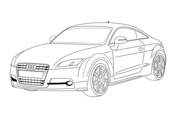 Draw neat and clean vehicle line art illustration by Sarimin | Fiverr