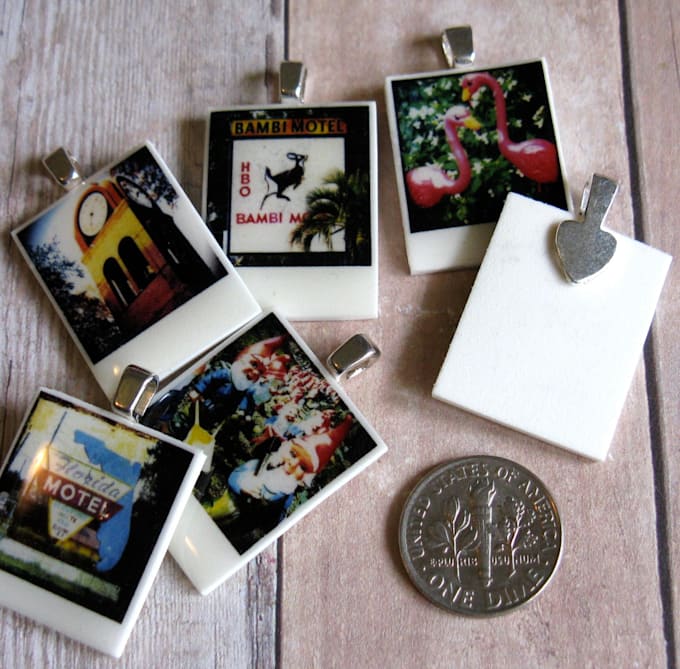 Make you a custom polaroid charm by Missbluebird | Fiverr