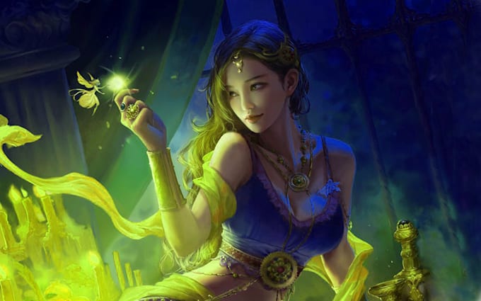 Create your oc fantasy characters by Rubelchacha7 | Fiverr