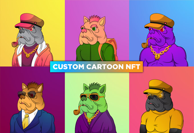 Create a custom nft art collection with 1k, 5k, 10k nfts by Nft_partner | Fiverr