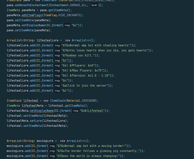 Code a custom spigot plugin for you by Nopocks | Fiverr