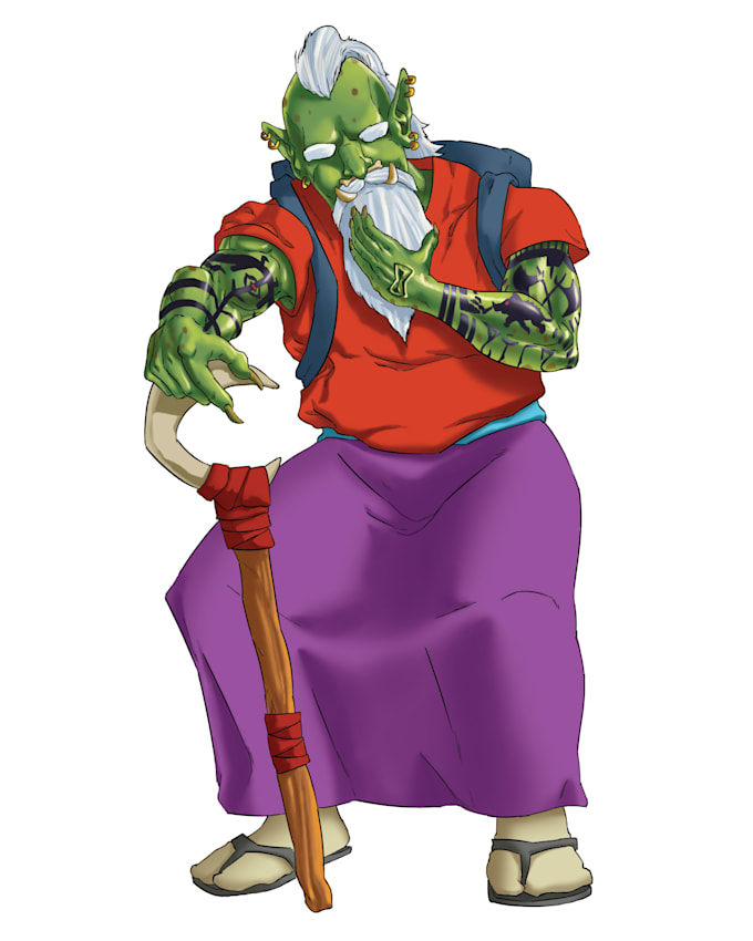 Design and illustrate your roleplay character by Mwbdesignstudio | Fiverr