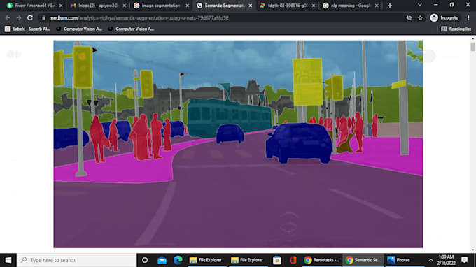 Accurately annotate, segment, add bounding box and text by Monae61 | Fiverr