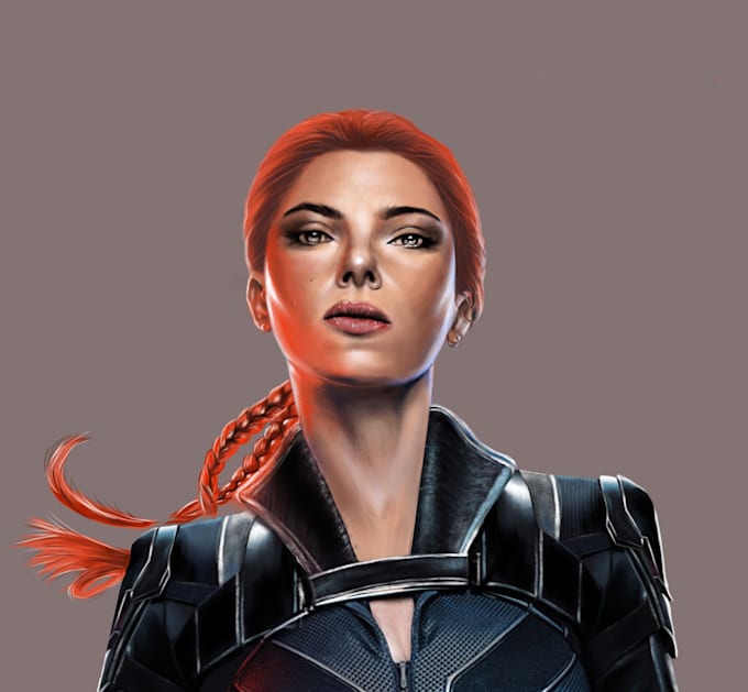 Do Any Illustrations Realistic Portrait Or Semirealistic Anime Manga Characters By Herumubarak