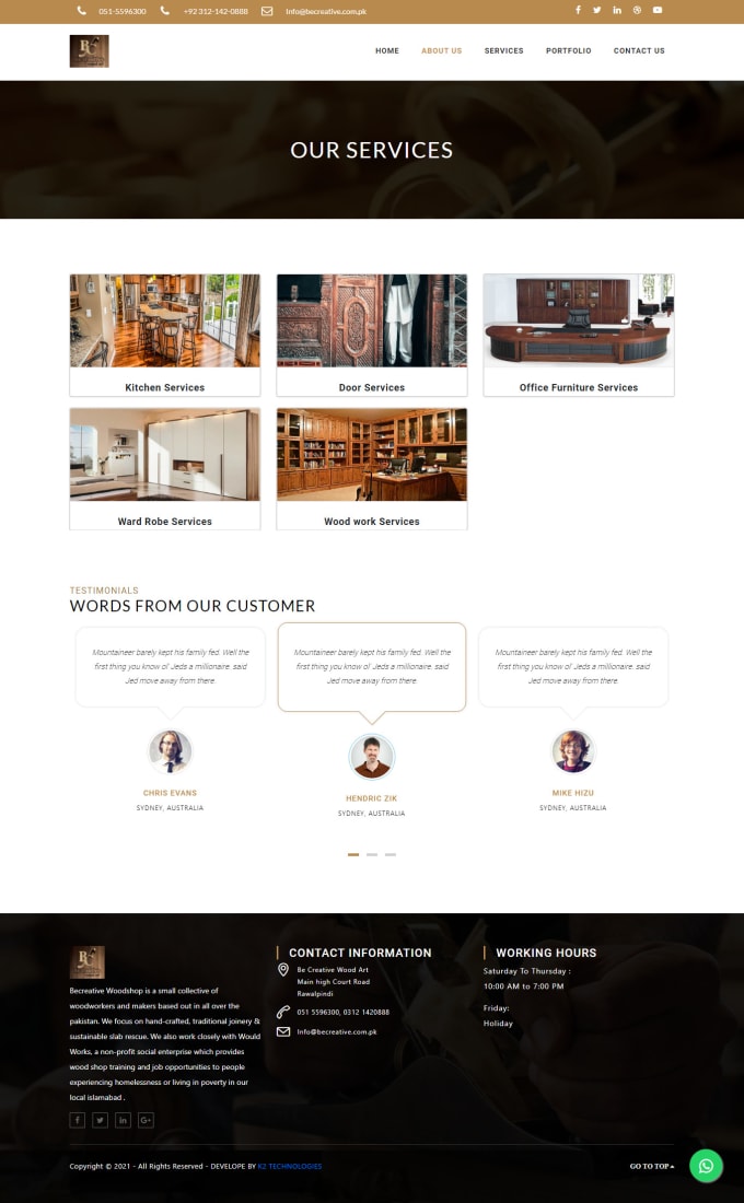 Build responsive static website using html css and bootstrap by ... Build responsive static website using html css and bootstrap by ...