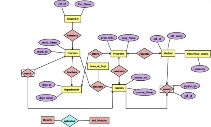 Do sql queries, erd, and database design tasks by Emankamal059 | Fiverr