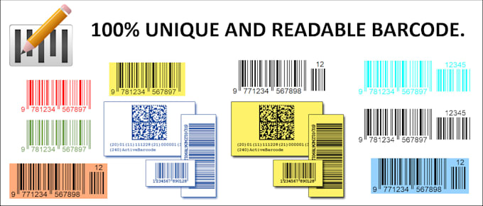 Create isbn, ismn, issn barcode for your book by Kadriel | Fiverr