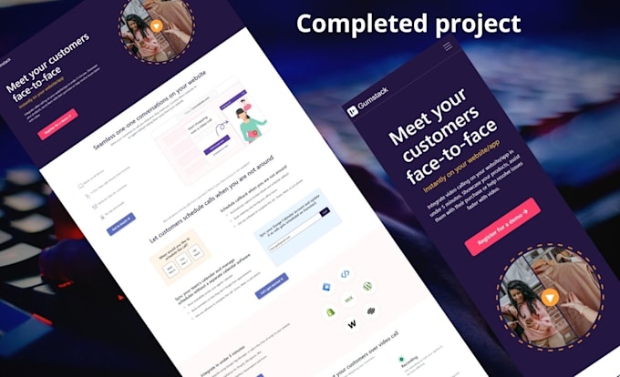 Convert psd, pdf, png, xd to html, css by Sharif_ok1 | Fiverr