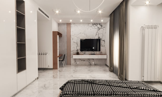 Design an amazing modern interior design for your house by Riadh_arch ...