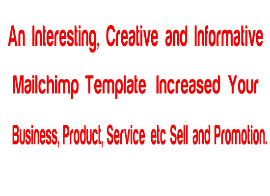 Design outstanding mailchimp template by Mackenzie_grove | Fiverr