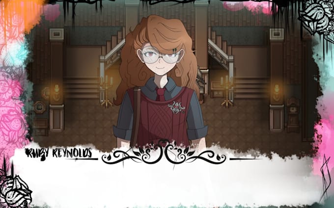 Create your visual novel ui by Voncreep | Fiverr