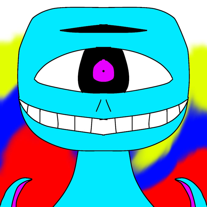 Draw a small cartoon character from a description by Elbanana52 | Fiverr