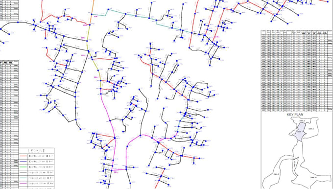 Design water supply distribution network in watergems by Mahharshi | Fiverr
