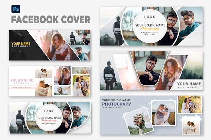 Design a professional facebook cover photo banner by Mainhamza | Fiverr