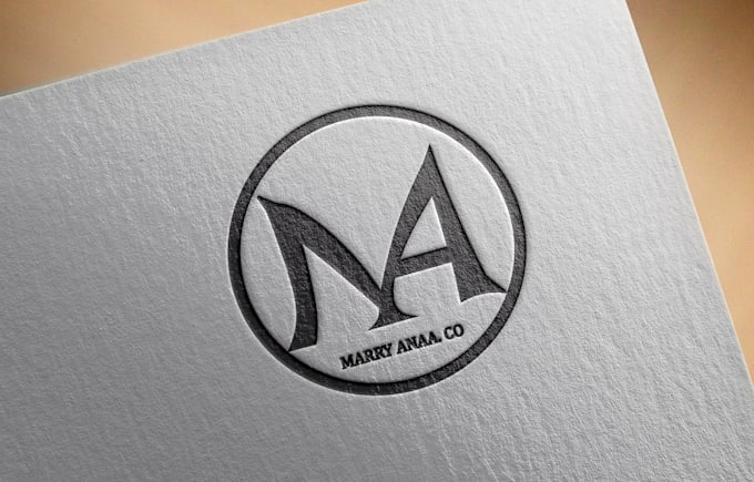 Make a simple and elegant logo for your brand by Rafaelnatael | Fiverr