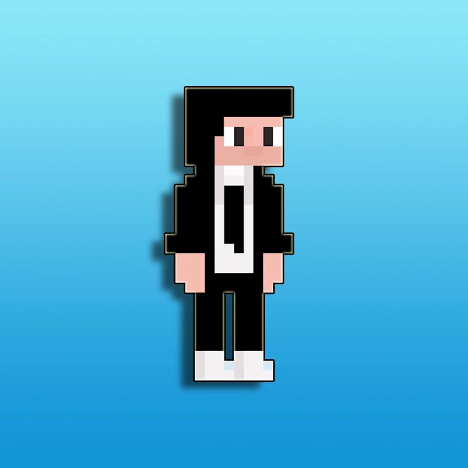 Turn your minecraft skin into a pixel art by Asgkingz | Fiverr
