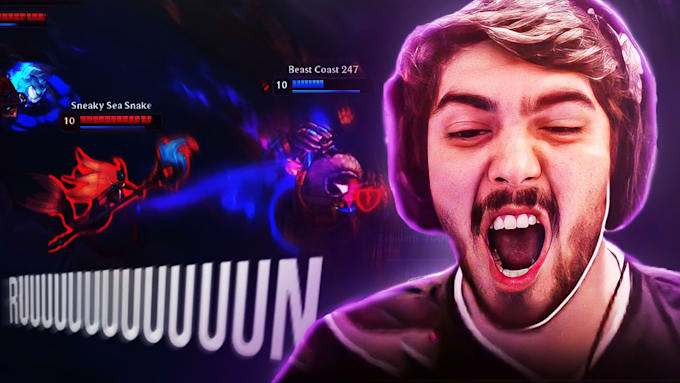 Design league of legends thumbnail by Andonoski | Fiverr