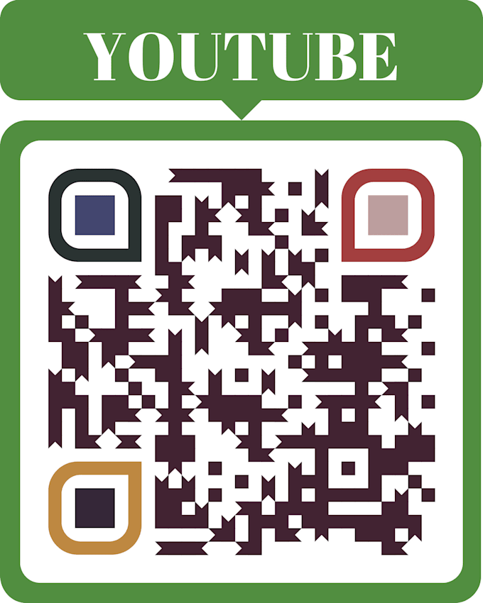 Qr cod different designs in every colors by Akram700 | Fiverr