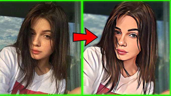 Draw a cartoon avatar from your profile picture in 24 hours by ...