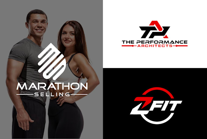 Design a clothing health gym monogram fitness logo by Imalamin55 | Fiverr