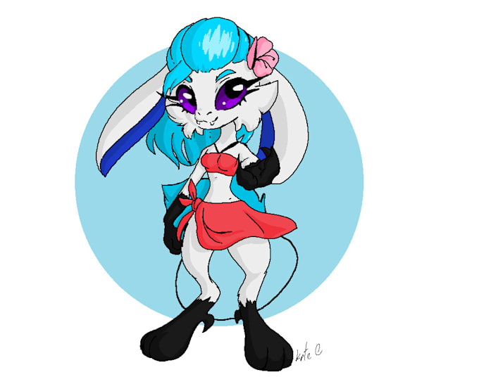 Draw your oc on ms paint by Katecartist | Fiverr