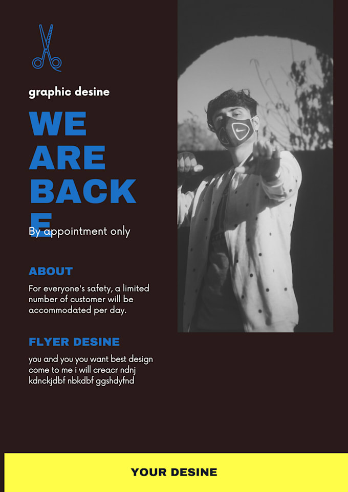 Anything graphic design related, logo, banner, flyer,etc, by ...