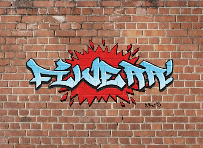 Create 3 different graffiti text by Glueteam | Fiverr