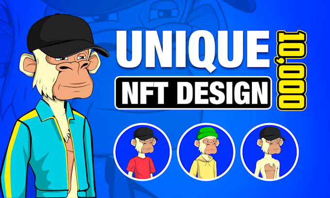 Design unique characters with traits for nft art collection by Graphseo ...