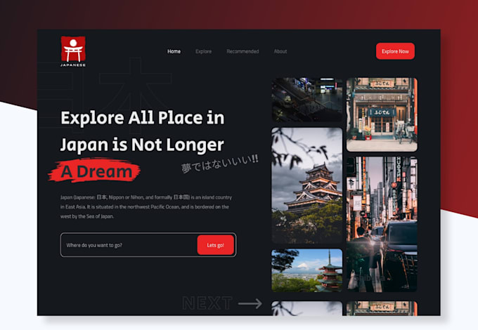 Design unique web ui, landing page, website ui ux design in xd or figma ...