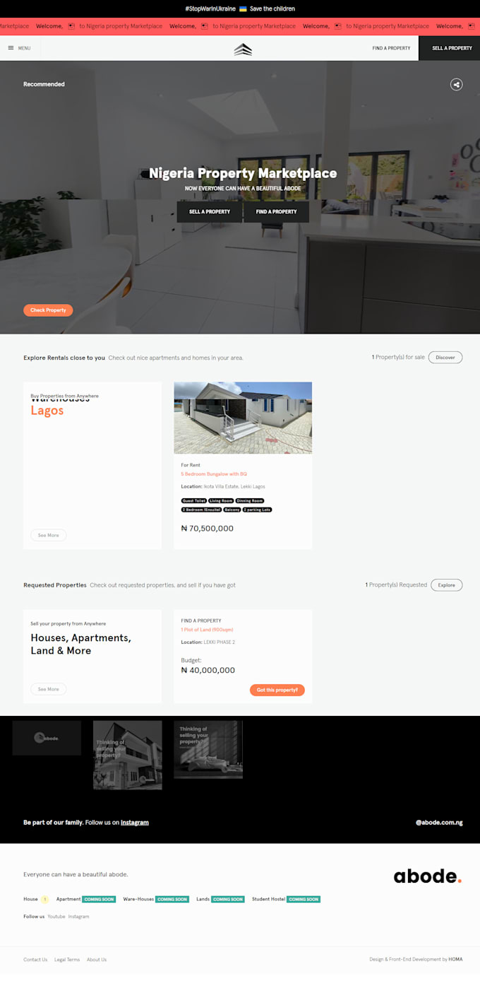 Design, redesign, develop a nice website for you by Designsbyhoma | Fiverr