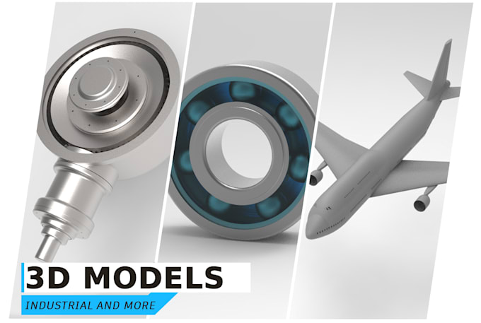 3d model hard surface objects for you, 3d printing ready by ...