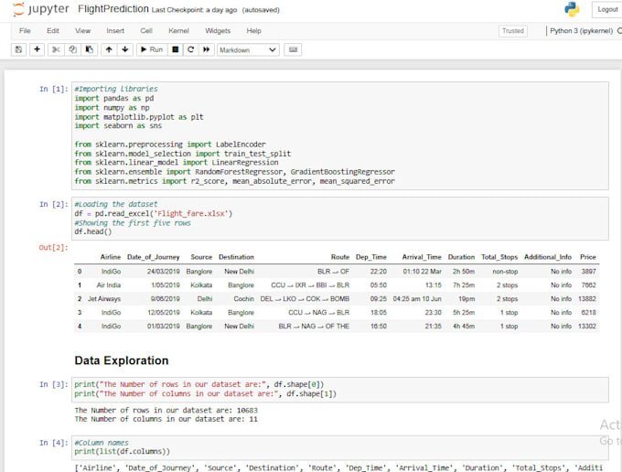 Hacer proyectos de pandas en jupyter notebook