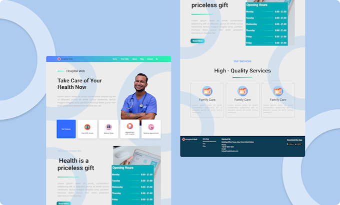 Design interactive web app with figma by Candrakurnia241 | Fiverr