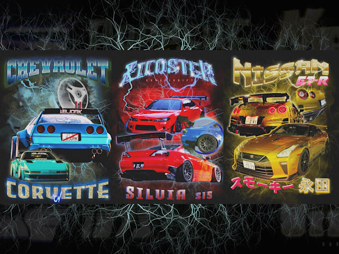 Design amazing 90s vintage bootleg car tshirt old school by Friantdwi ...