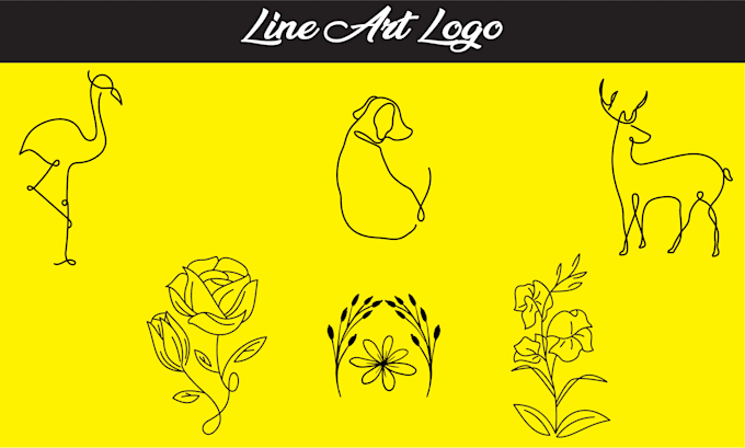 Design a simple line art logo by Jumanji_chase | Fiverr