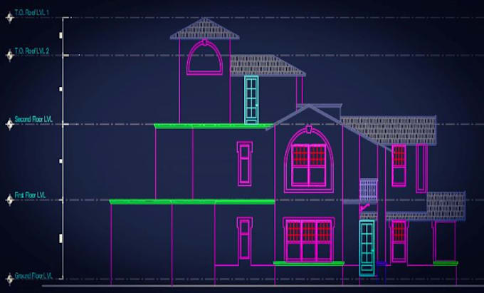 Design a drawing in autocad in 2d or 3d work frame by Fahad382 | Fiverr