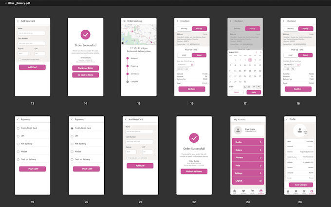 Design low fidelity and high fidelity prototypes in figma by ...