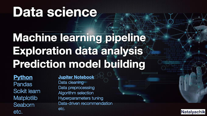 Do machine learning projects python data science for you by Natalyachik ...