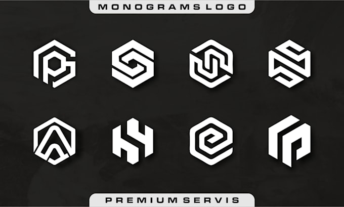 Design monogram for clothing brand logo by Hasboona | Fiverr