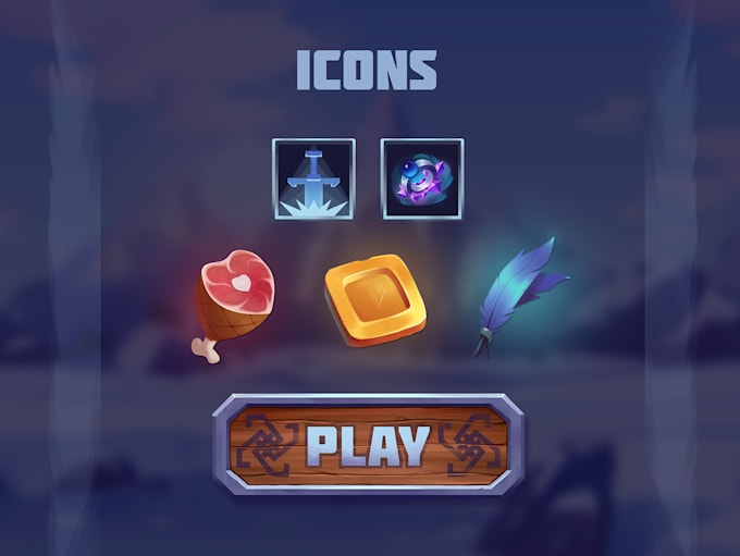 Draw ui for your game by Vitalyt62 | Fiverr