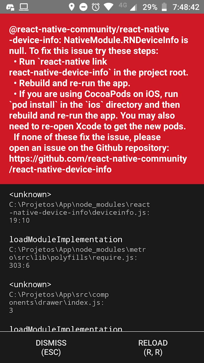 Provide professional react native support for fixing bugs by Ttnisal | Fiverr