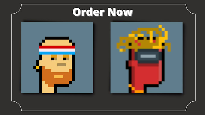 Create a custom cryptopunk pixel avatar for you by Raialtair | Fiverr